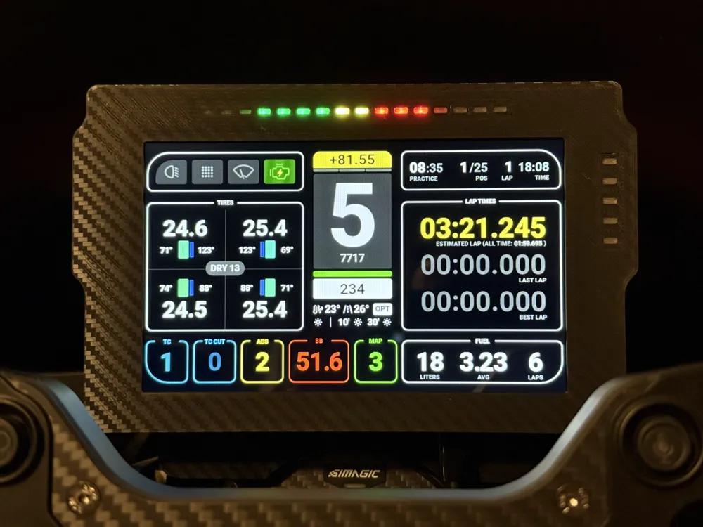 Simracing VoCore 6.8" DDU 2.0 Remixed by Disegni Fugazi MakerWorld ...