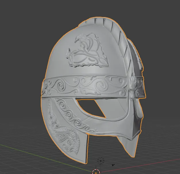 EOWYN'S HELMET OF ROHAN - Free 3D Print Model - MakerWorld