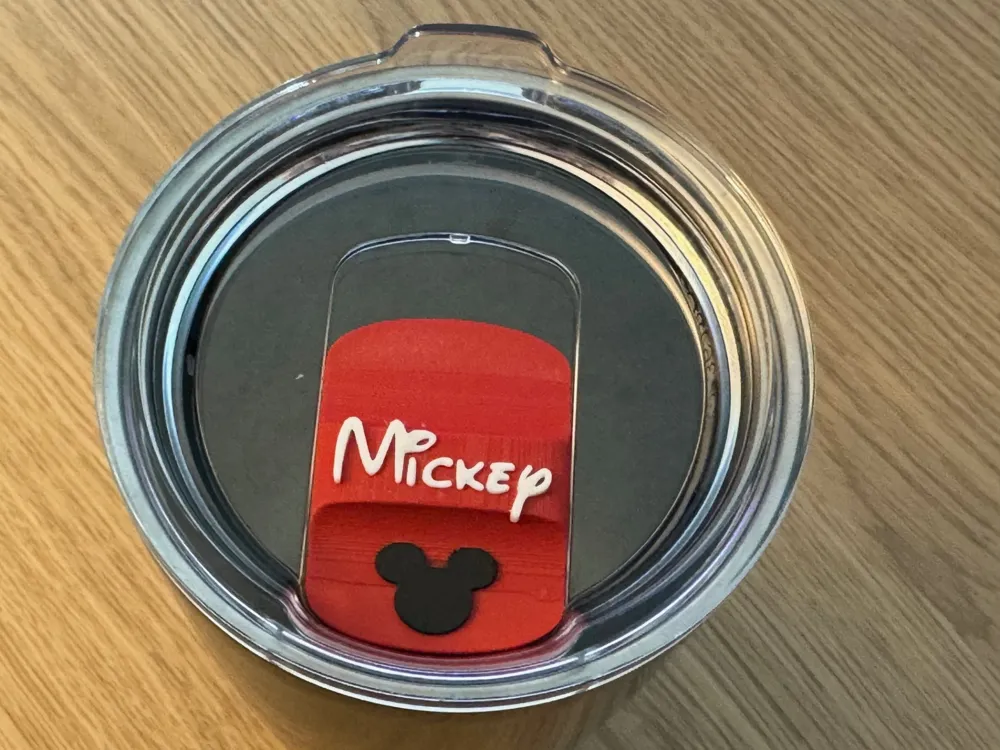 Mickey Mouse Yeti Cup Magnetic Slider Remixed by JeeperJC - MakerWorld