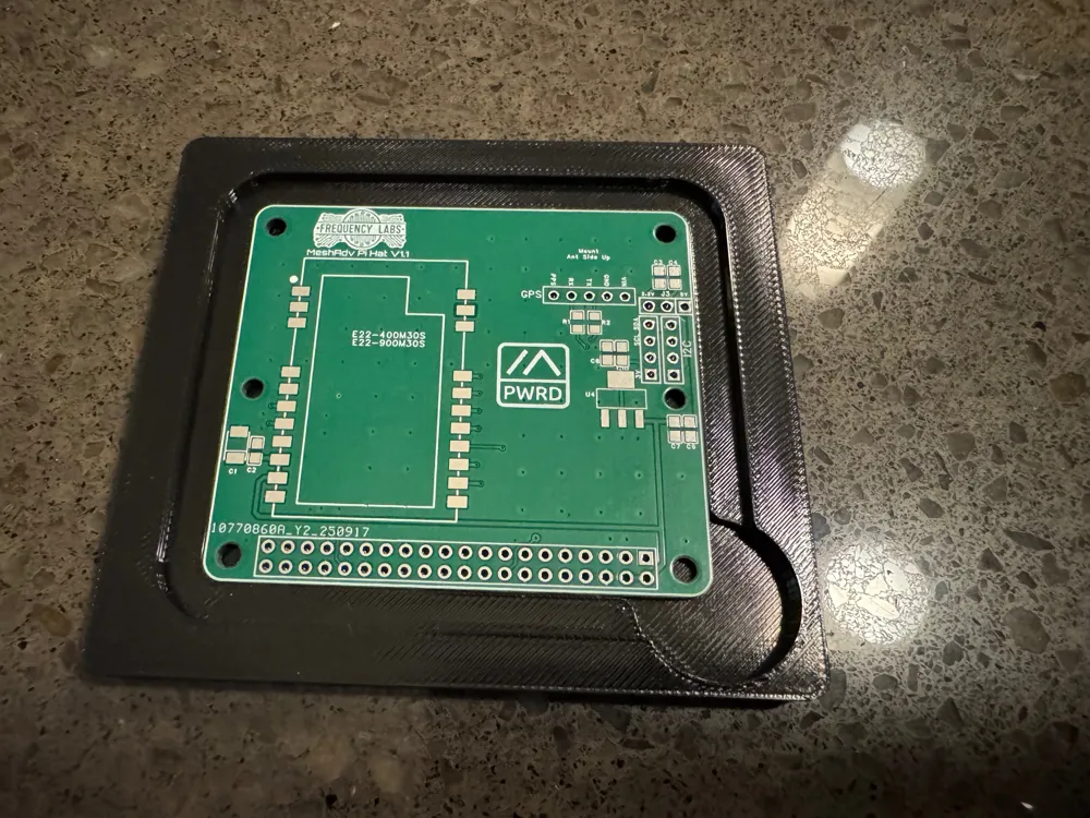 Meshtastic MeshAdv Pi Hat V1.1 Solder Stencil by Shthouse MakerWorld ...