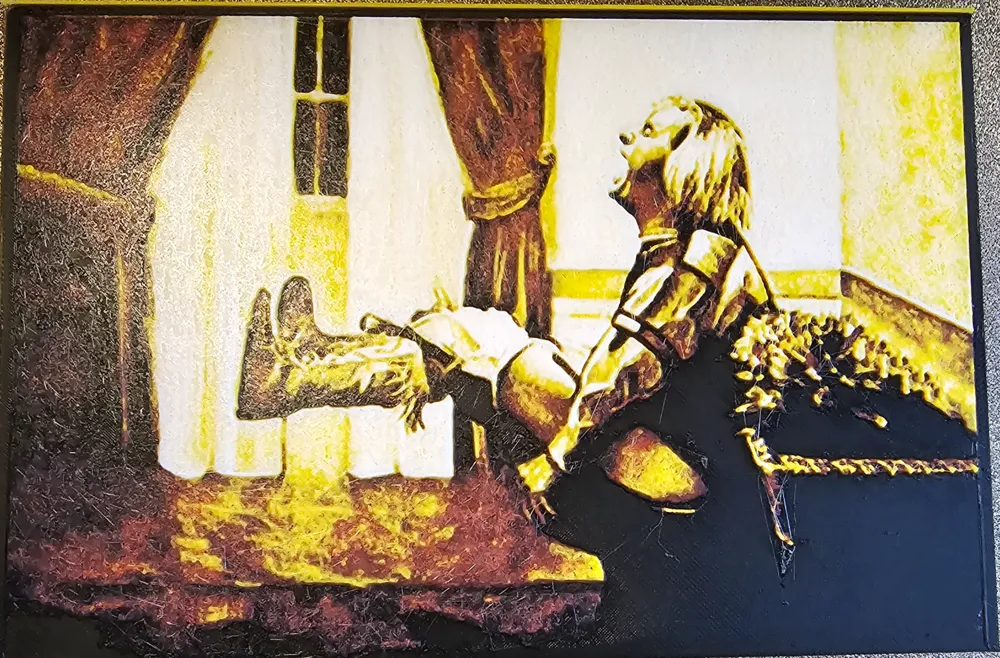 Harry Dumb and Dumber Bathroom Hueforge by Capt Trips - MakerWorld