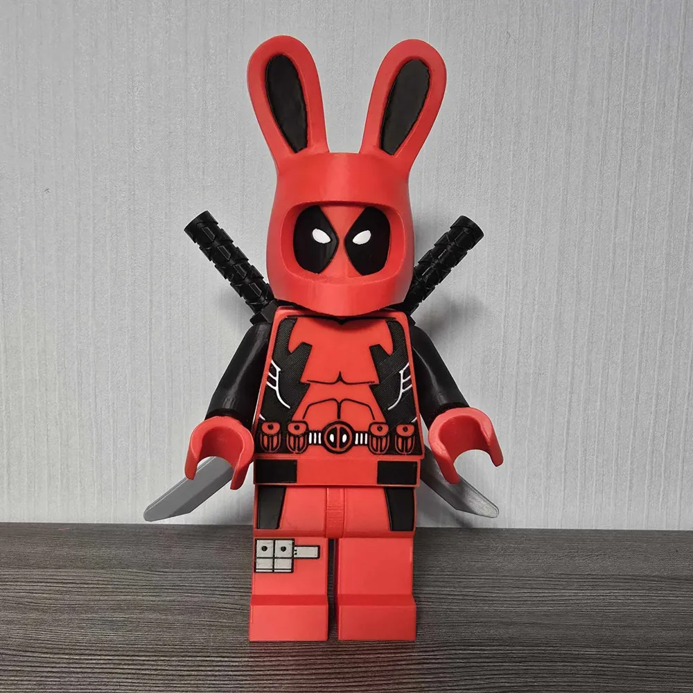 Big Brick * Easter Deadpool - Easter-Pool * 500% by cBoLsmUiEc - MakerWorld