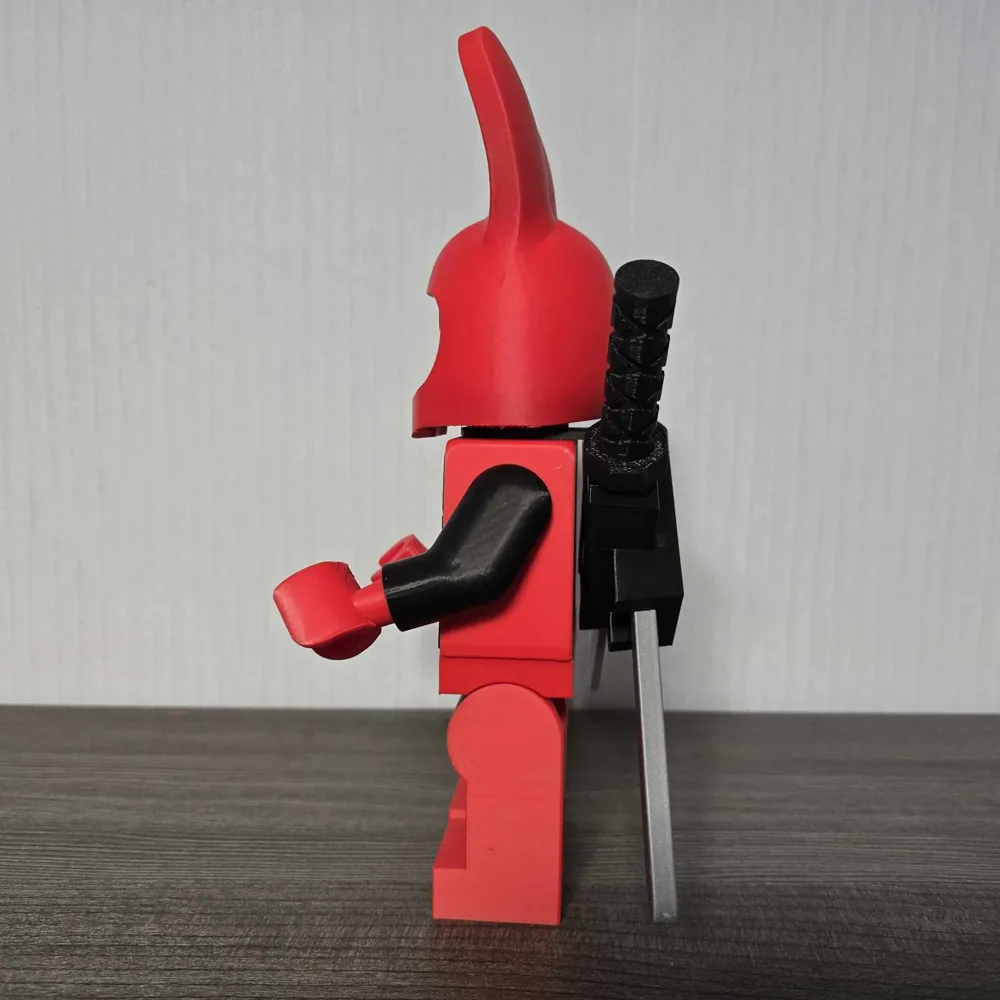 Big Brick * Easter Deadpool - Easter-Pool * 500% by cBoLsmUiEc - MakerWorld