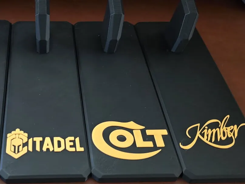 Colt 1911 Pistol Stand by Dmack_3D MakerWorld: Download Free 3D Models