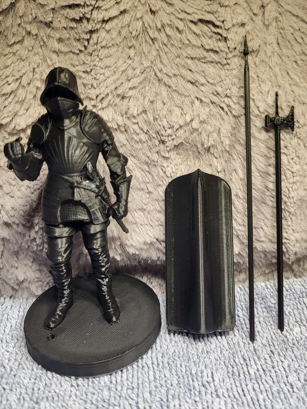 Medieval Black Army foot soldier - Free 3D Print Model - MakerWorld