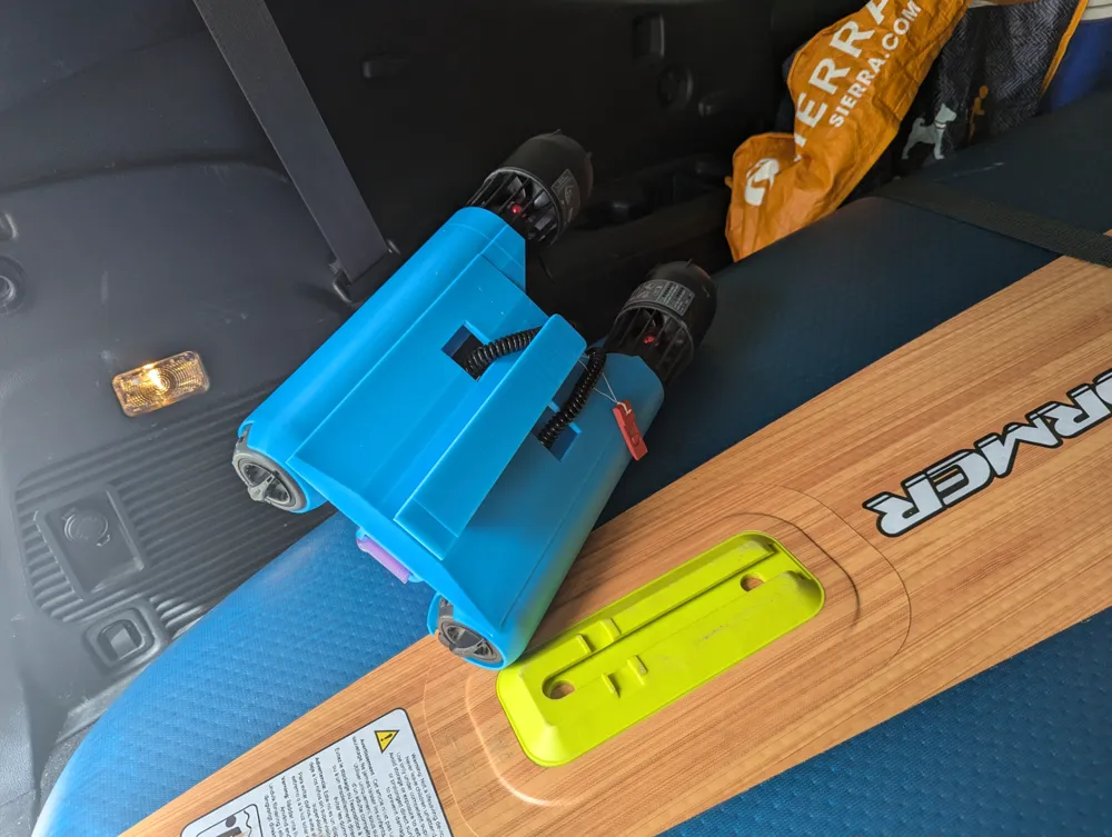 Dual Subnado Paddleboard Fin Mount Remixed by Mahamana MakerWorld ...