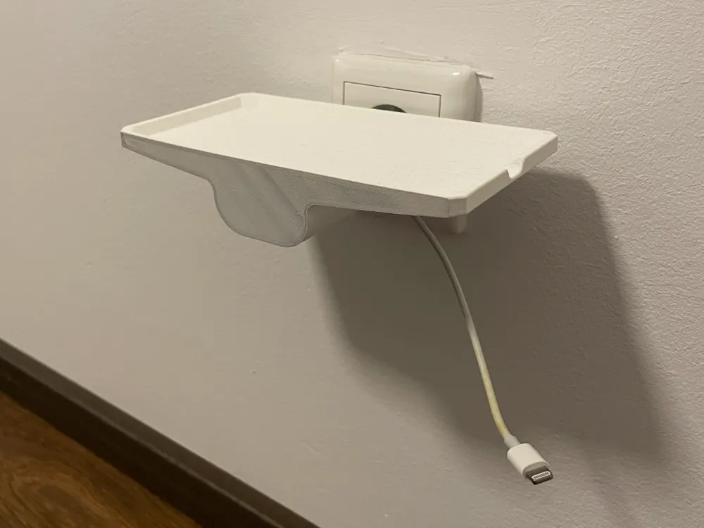 Suporte de tomada para carregador Apple e Smartphone - Modelo gratuito ...