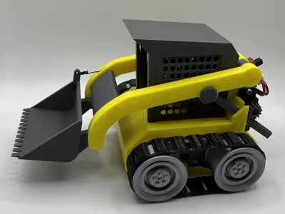 Skid Steer / Skid Loader - Cyber Brick - Free 3D Print Model - MakerWorld