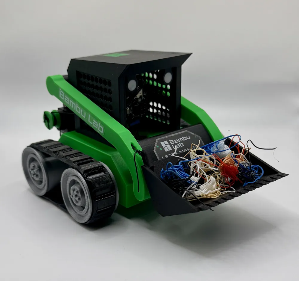 Skid Steer / Skid Loader - Cyber Brick by Hixagon MakerWorld: Download ...