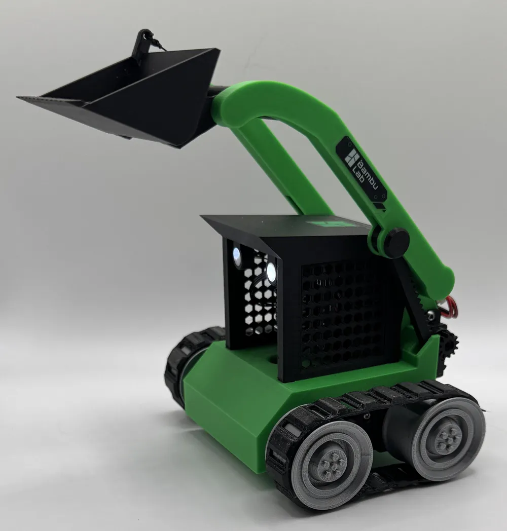 Skid Steer / Skid Loader - Cyber Brick - Free 3D Print Model - MakerWorld