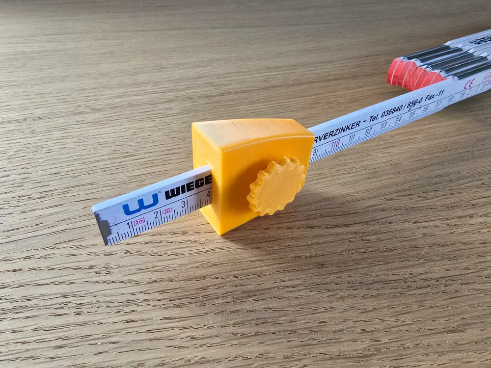 Rule Stop | Ruler | Wooden Rule by Beo666 MakerWorld: Download Free 3D ...