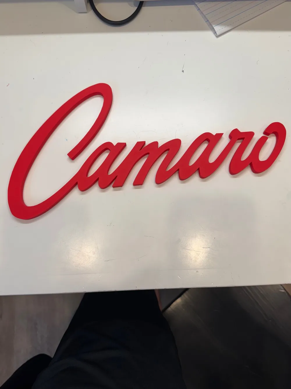 1968/1969 Camaro Script Logo by Ant_6883 - MakerWorld