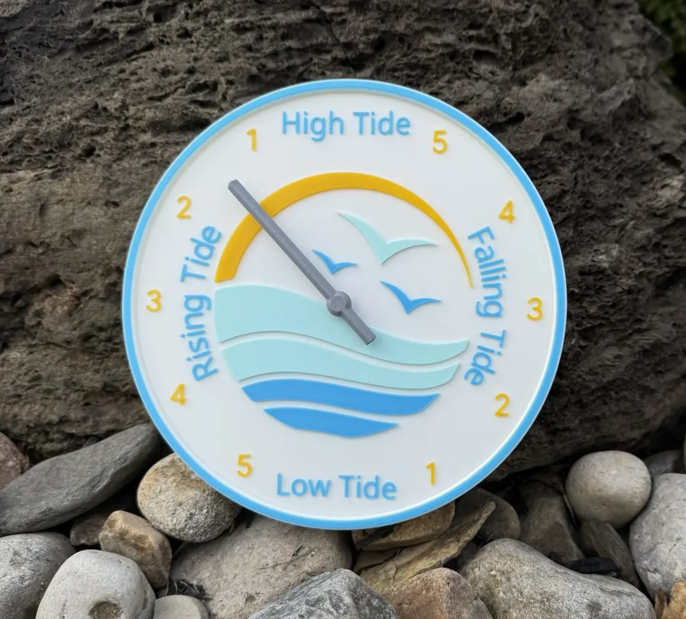 Tide Clock by StuartWoodworks - MakerWorld