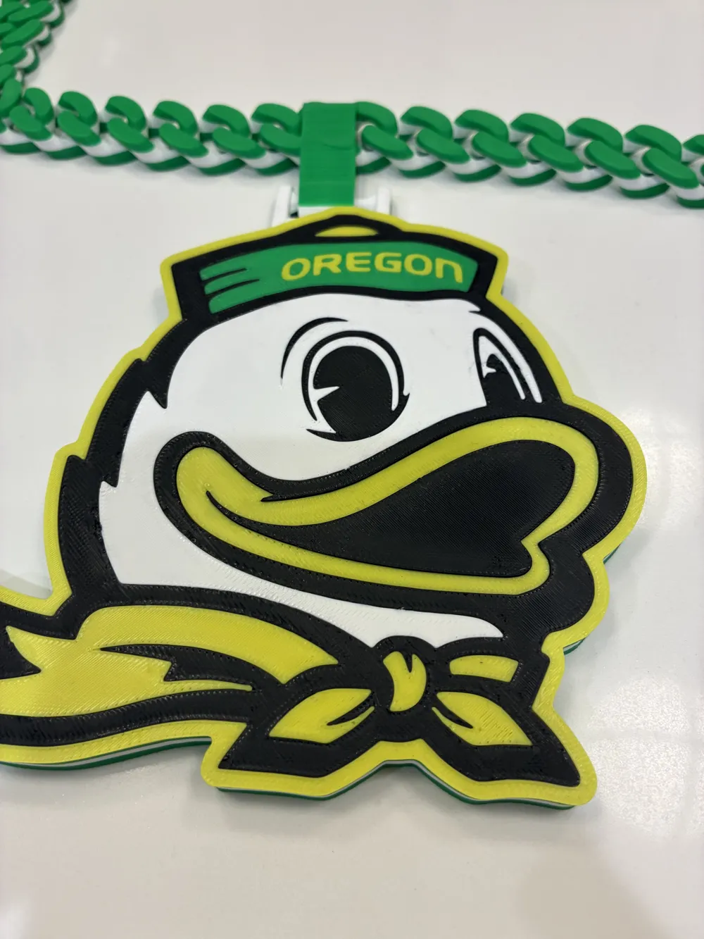 Oregon Ducks Chain - Free 3D Print Model - MakerWorld