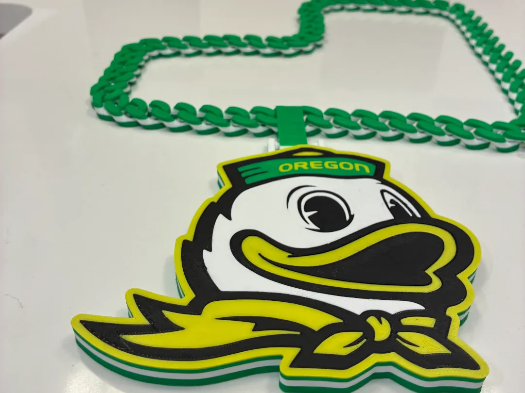 Oregon Ducks Chain - Free 3D Print Model - MakerWorld