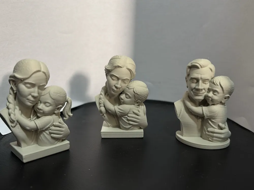 Family Statues by orenlibane MakerWorld: Download Free 3D Models