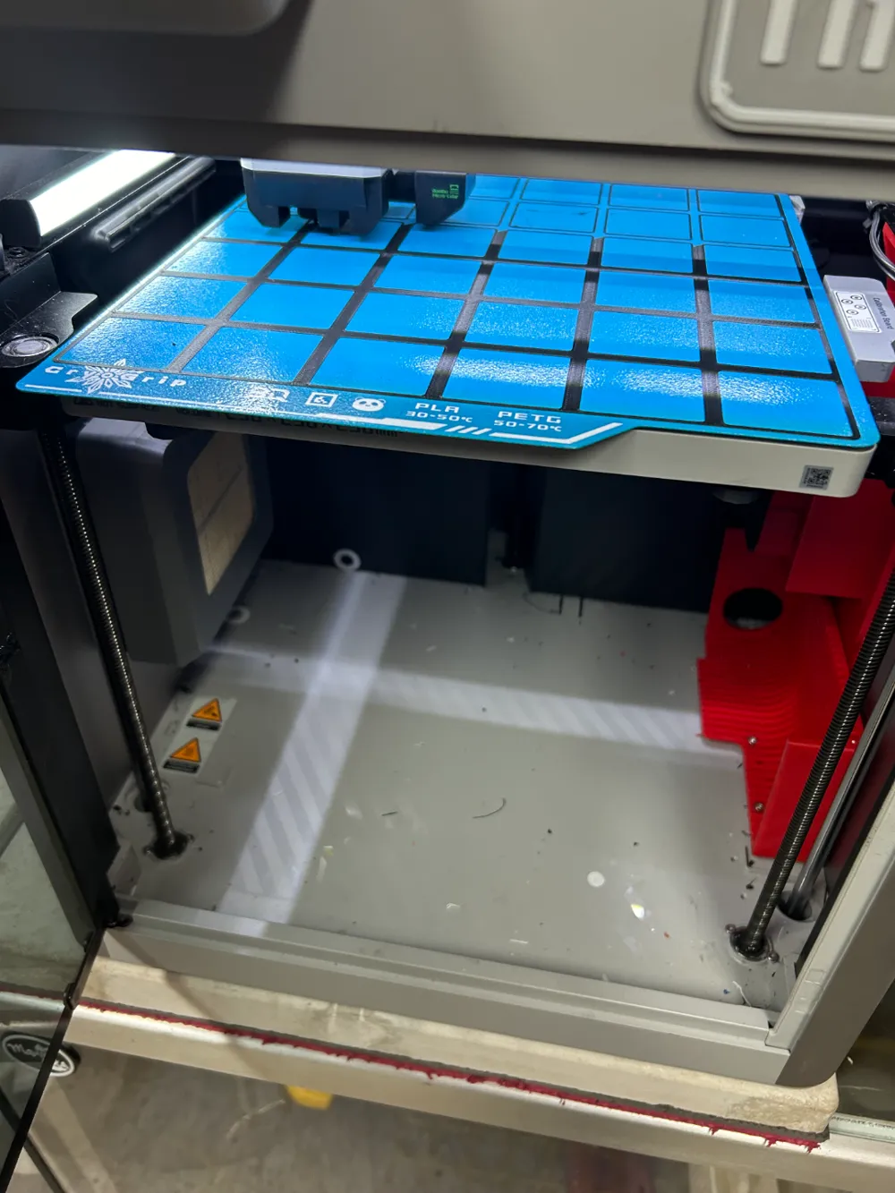 6X6 Gridfinity base plate, A1, X1. P1 profile by Throttle X design ...