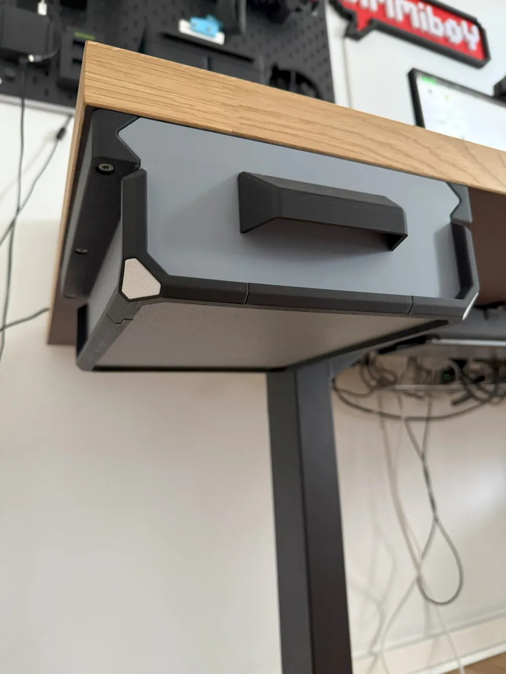 Under desk drawer with multi storage - Free 3D Print Model - MakerWorld