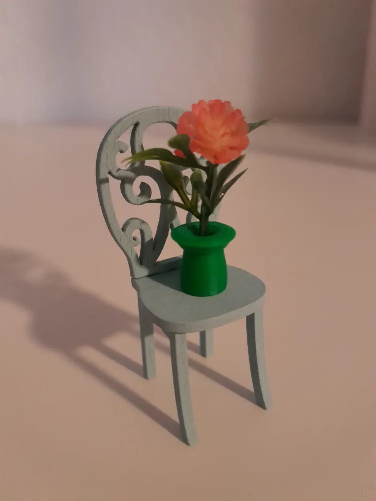 Flower Vase Mini Model Dollhouse - Free 3D Print Model - MakerWorld