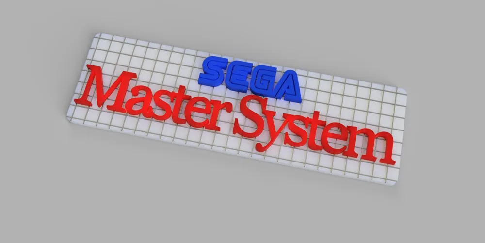 Master System Logo by ligoriofabio - MakerWorld