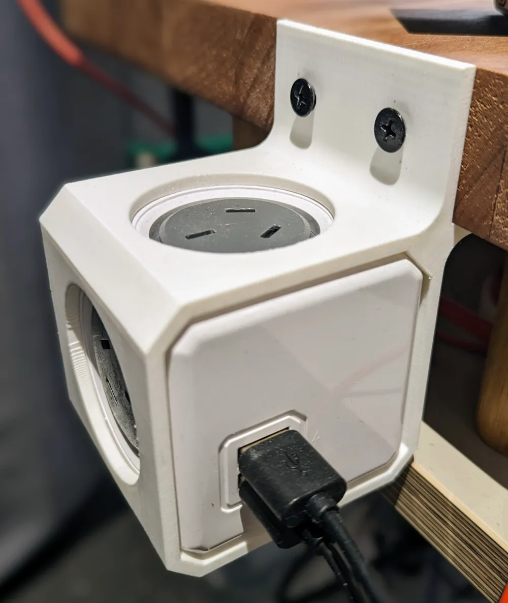 Power Cube desk Mount by trati629 - MakerWorld