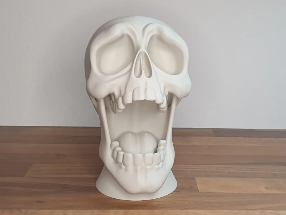 Skull Controller & Headset Holder - Free 3D Print Model - MakerWorld