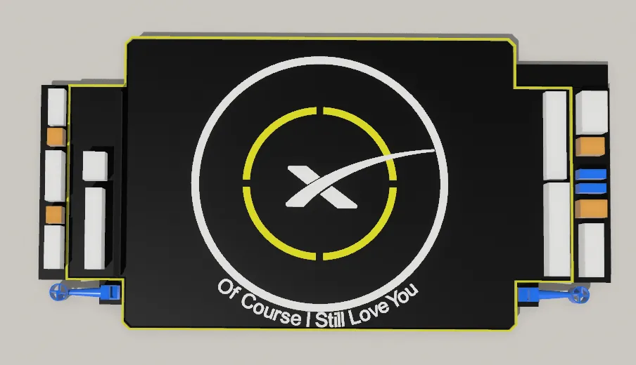 SpaceX Falcon 9 rocket's seafaring recovery vessel OCISLY Of Course I ...