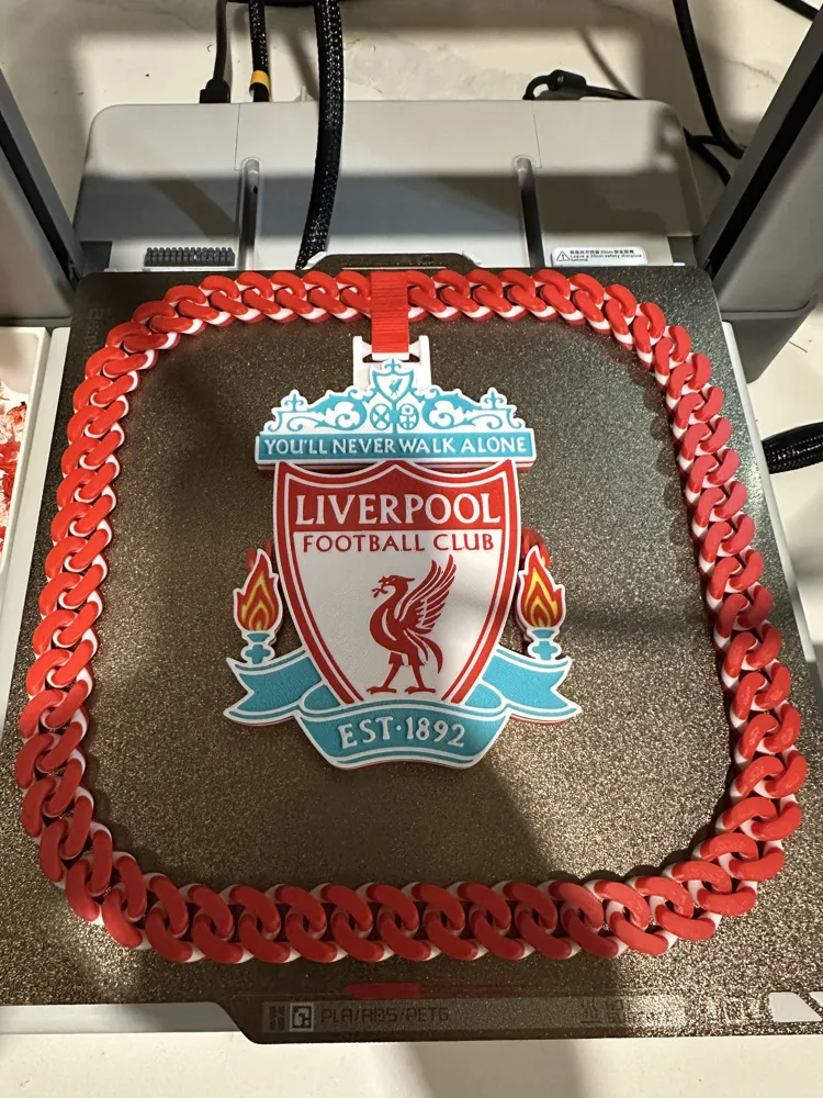 Liverpool FC Chain - Free 3D Print Model - MakerWorld