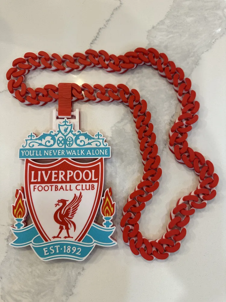 Liverpool FC Chain - Free 3D Print Model - MakerWorld