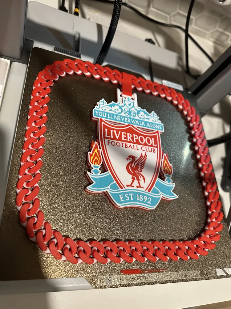 Liverpool FC Chain - Free 3D Print Model - MakerWorld