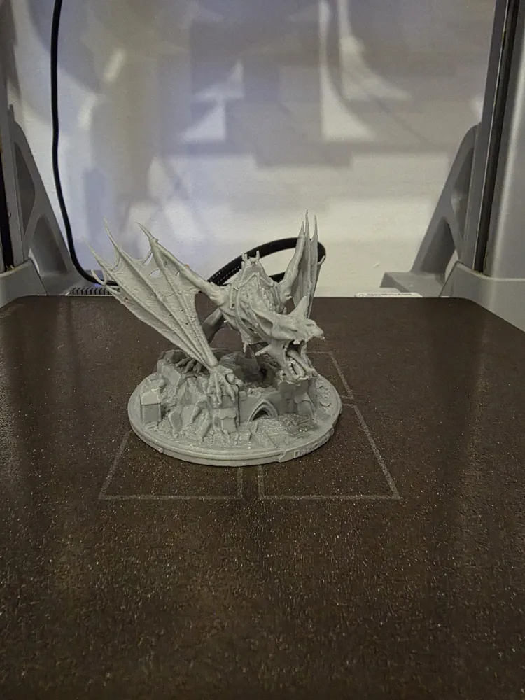 Undead Bone Dragon – Dread Lich Dragon - Free 3D Print Model - MakerWorld