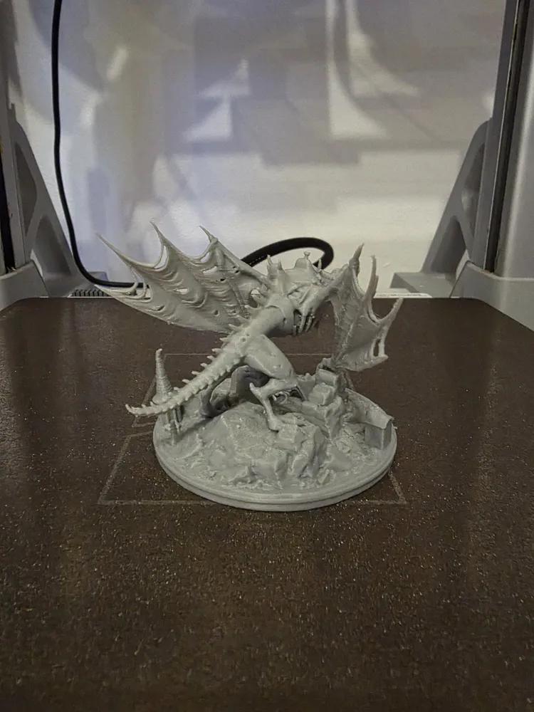 Undead Bone Dragon – Dread Lich Dragon - Free 3D Print Model - MakerWorld