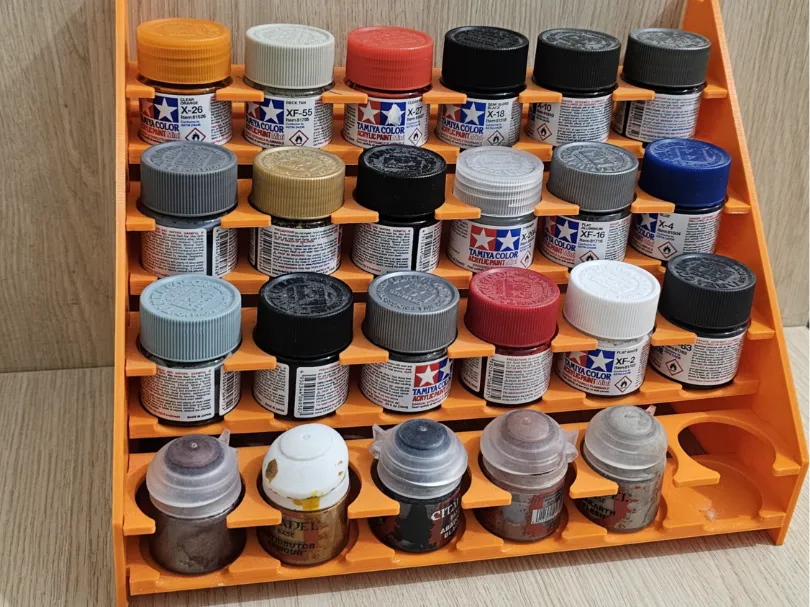 Tamiya and Citadel paints holder by Kelt_69 - MakerWorld