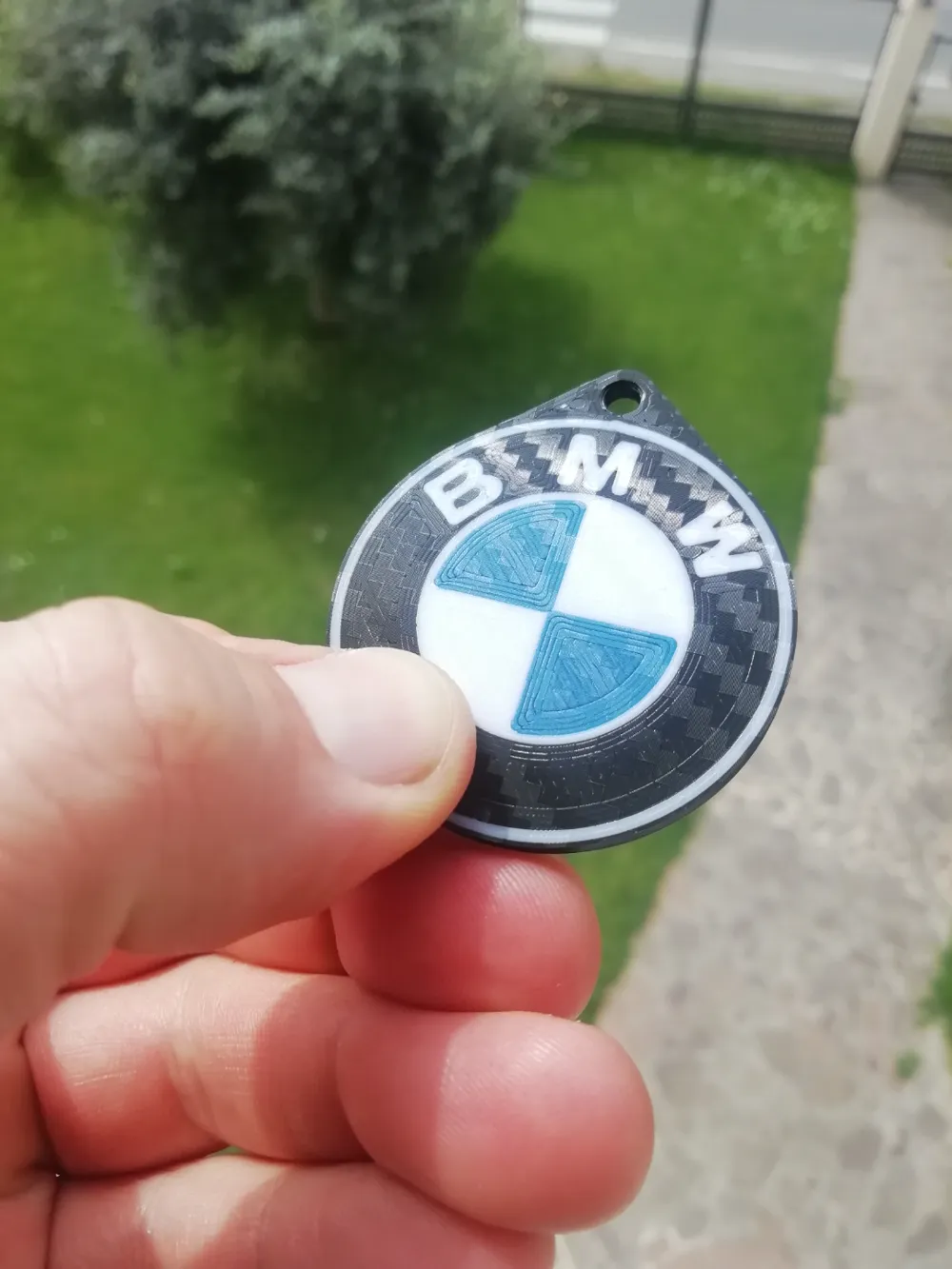 Multicolored BMW keychain by io_gus - MakerWorld