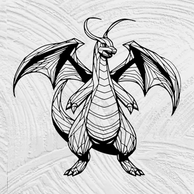 Rockonite (The Rock + Pokemon Dragonite) by firewulf420 - MakerWorld