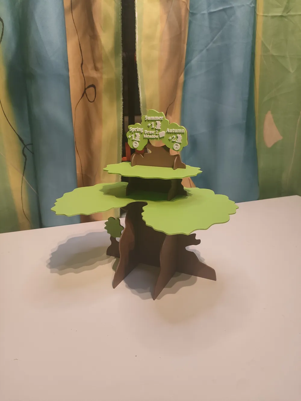 Everdell Tree | Colored | AMS - Free 3D Print Model - MakerWorld