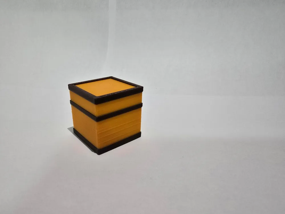 Minecraft Chest block toy by 3DBURI MakerWorld: Download Free 3D Models