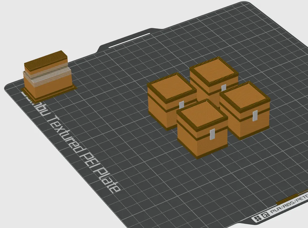 Minecraft Chest block toy by 3DBURI MakerWorld: Download Free 3D Models