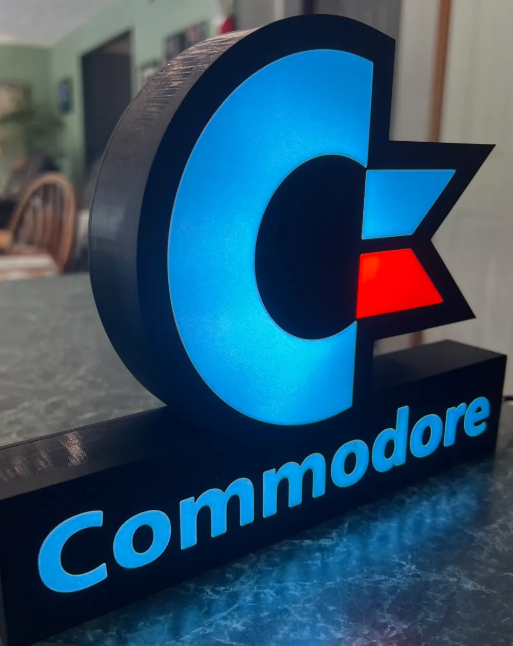 Commodore Computers Lightbox LED Light by dreed10 - MakerWorld