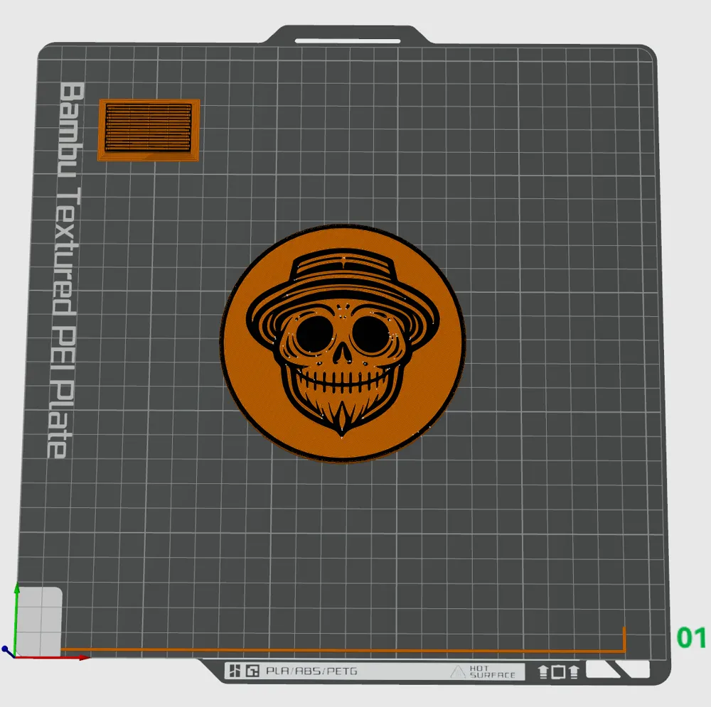 Skull Coaster - Halloween 2023 by mail.iou - MakerWorld