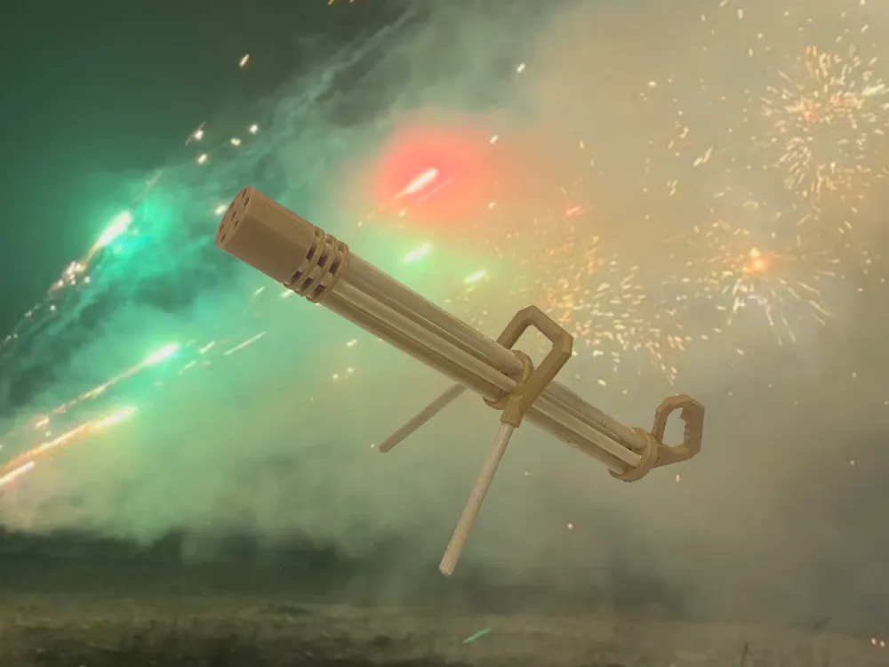 Chinese New Year Toy DIY Colorful Bead Gatling (Non-Fireworks) Gatling ...