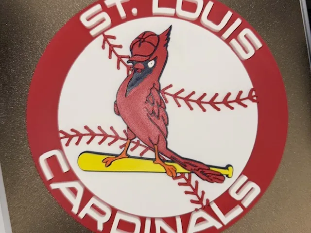 St. Louis Cardinal Vintage Logo by Wasko - MakerWorld