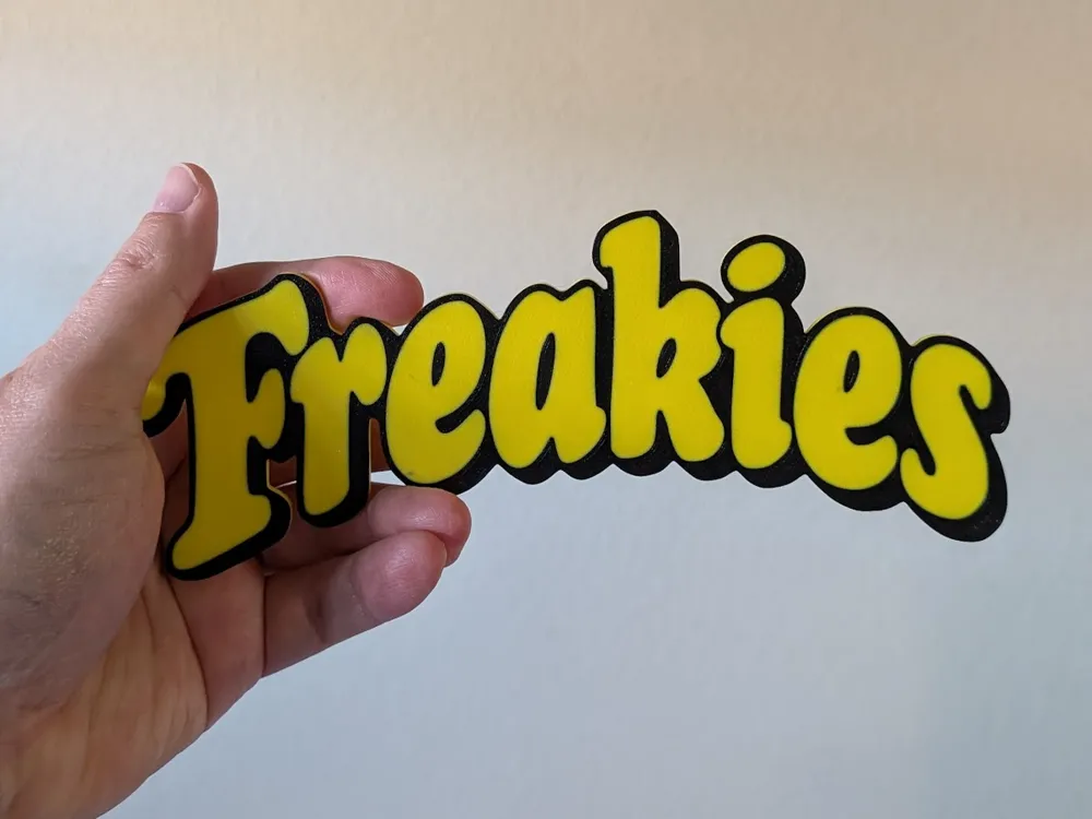 Freakies Logo by Design•Slice•Print Studio - MakerWorld