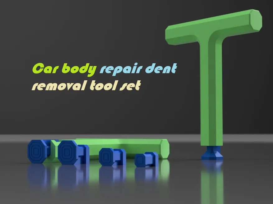 Car body repair dent removal tool set - Free 3D Print Model - MakerWorld