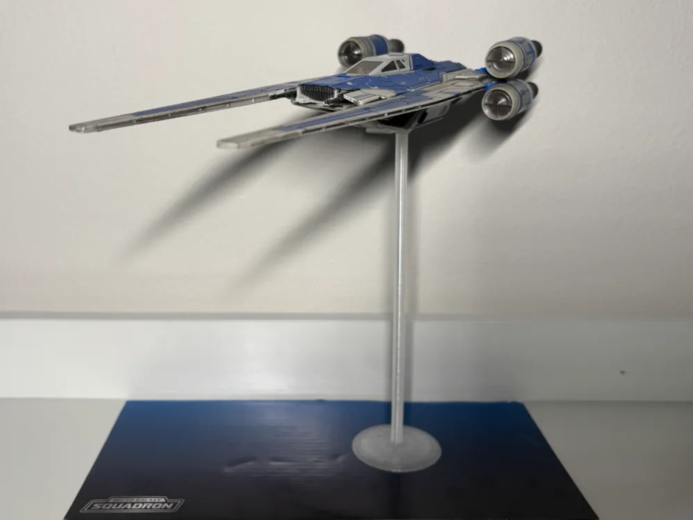 Star Wars MGS U Wing Custom Stand - Free 3D Print Model - MakerWorld