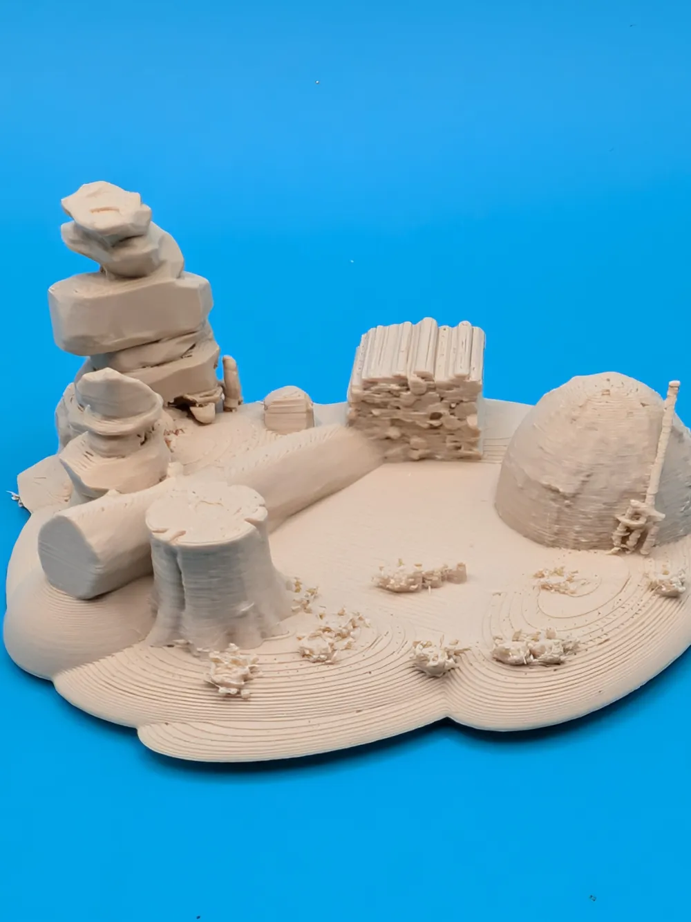Minatur Outoor Diorama scene by StoneRock MakerWorld: Download Free 3D ...