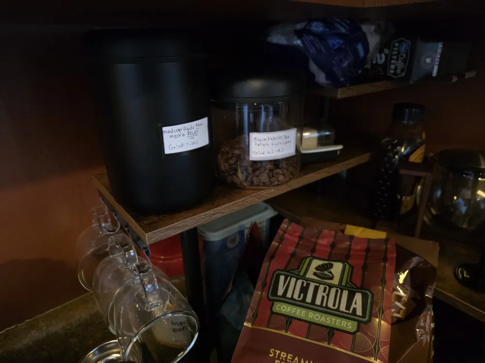 Coffee Can Label Holder for Fellow Atmos - Free 3D Print Model - MakerWorld