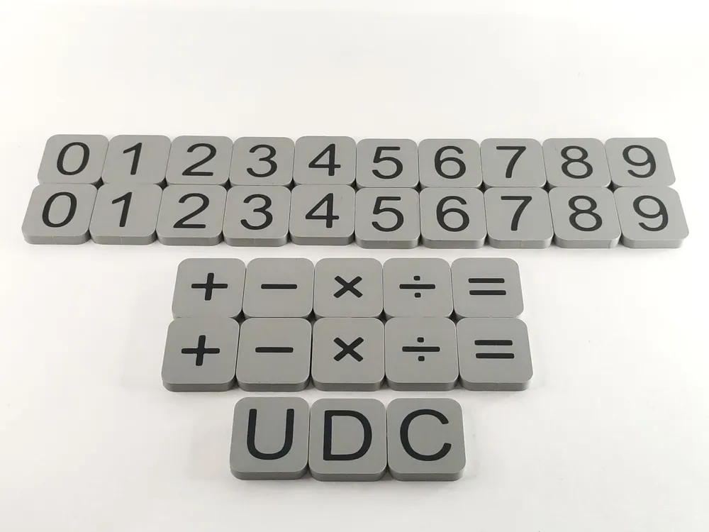 Modular Vertical Abacus with Number & Symbol Cards by Dauwt MakerWorld ...