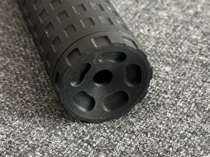 Airsoft suppressor front cap 7 by hottr - MakerWorld
