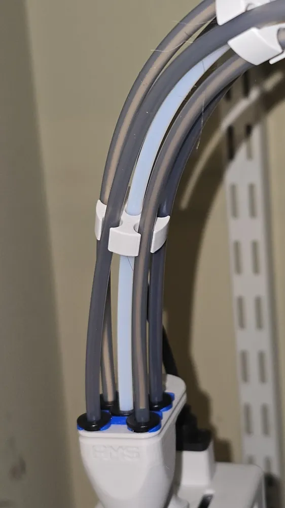 Five-Port PTFE Tube Clip for A1 and A1 mini - Free 3D Print Model ...